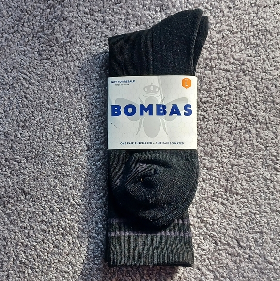 Bombas | Underwear & Socks | Calf Sock Tech Socks Size L Black | Poshmark